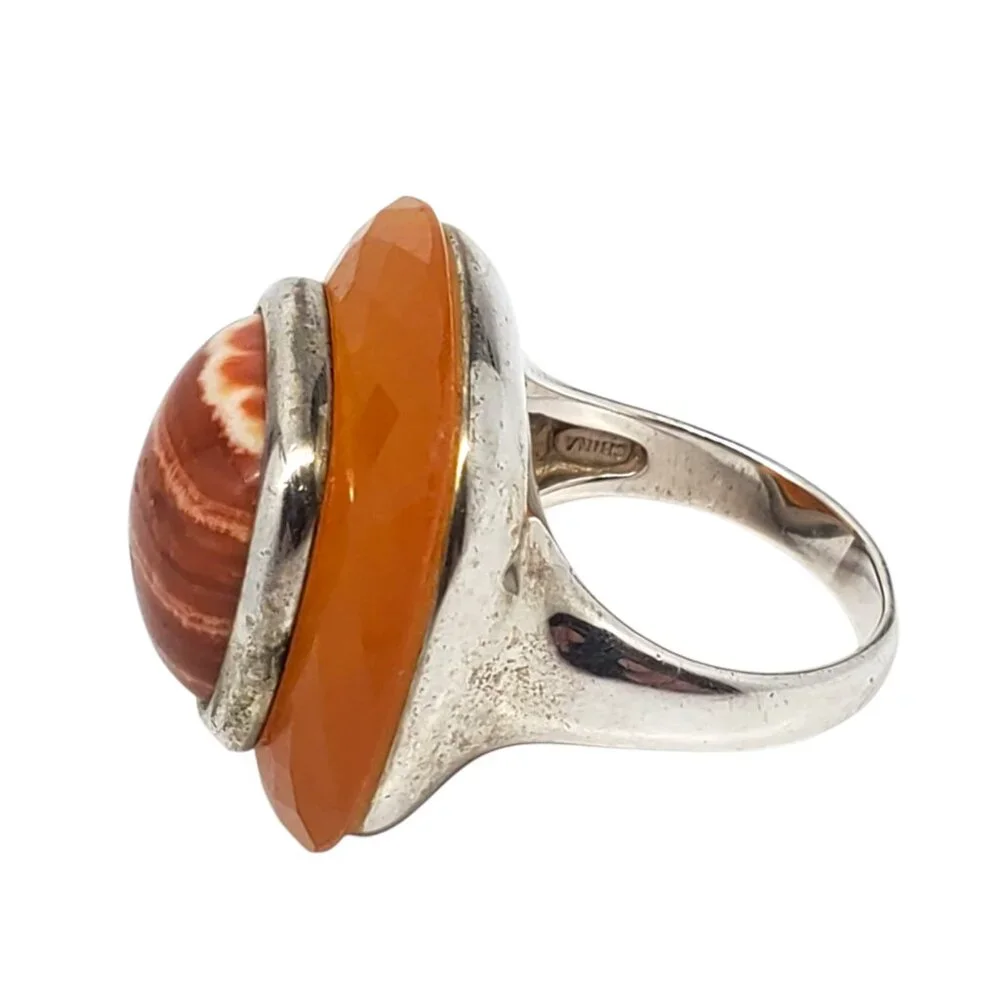 Whitney Kelly | Jewelry | Whitney Kelly Sterling Silver Carnelian Dome ...